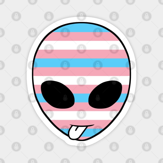 Transgender Alien - Transgender - Magnet | TeePublic