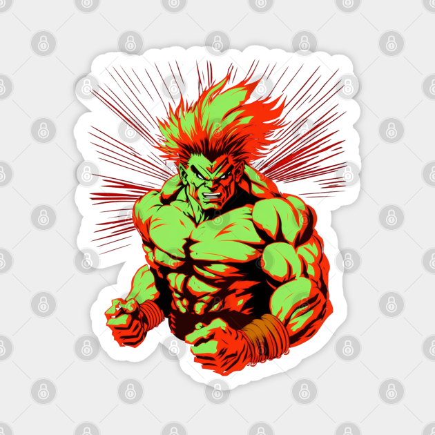 Blanka Street Fighter Design - Original Artwork - Street Fighter ...