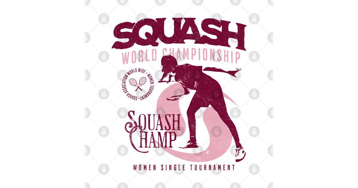 Squash Championship player - Squash - T-Shirt | TeePublic
