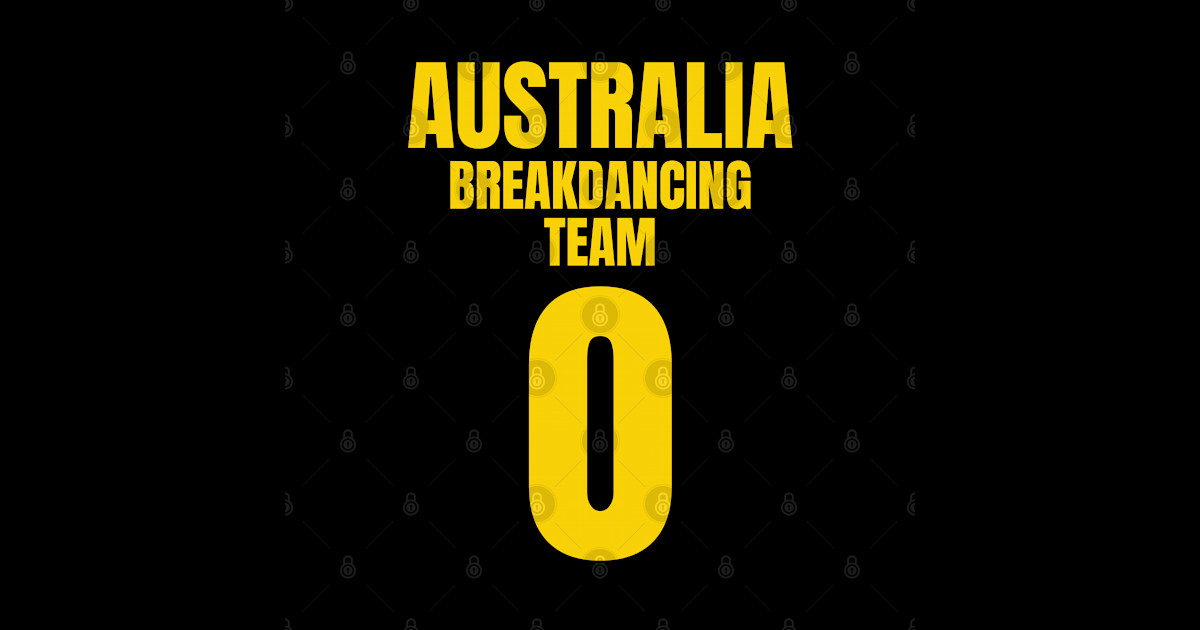 Australia Break Dancing Team - Breakdance - Sticker | TeePublic