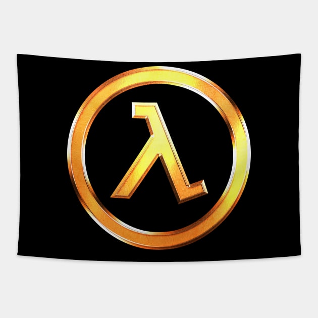 Half Life Lambda Symbol (Variant) - Half Life - Tapestry | TeePublic