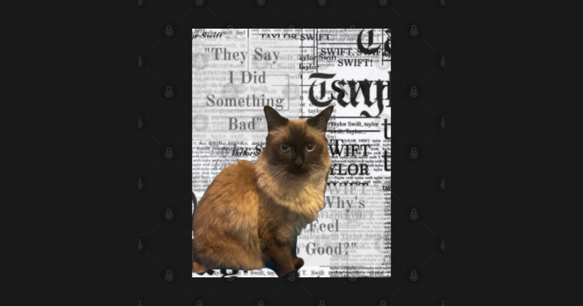 Reputation Cat version - Taylor Swift - T-Shirt | TeePublic