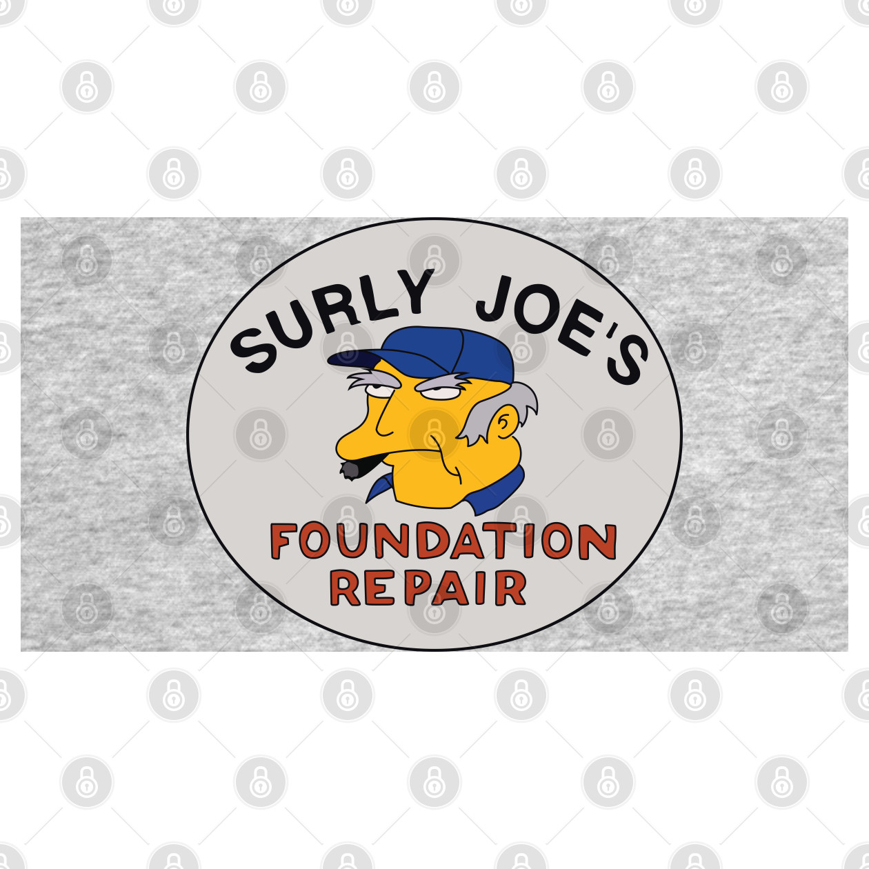 Surly Joe's Foundation Repair - Simpsons - Hoodie | TeePublic