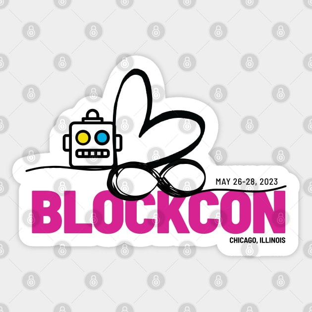 BLOCKCON 2023 - Nkotb - Sticker | TeePublic