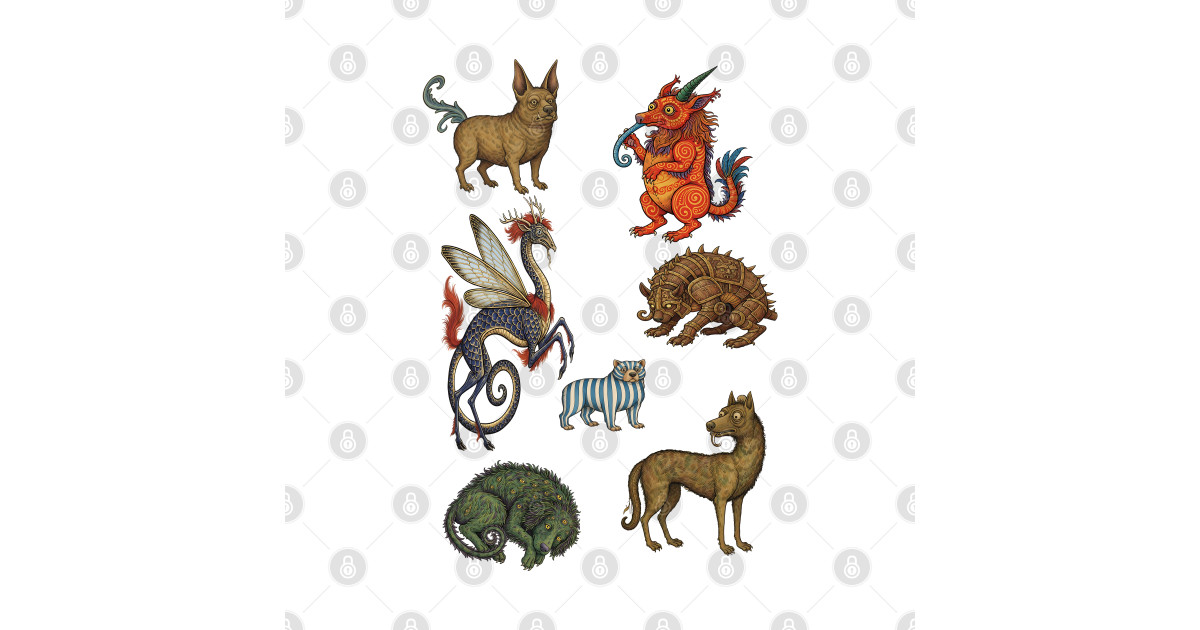 Ugly Medieval Dogs. Funny look at dogs from mythic ancient medieval ...