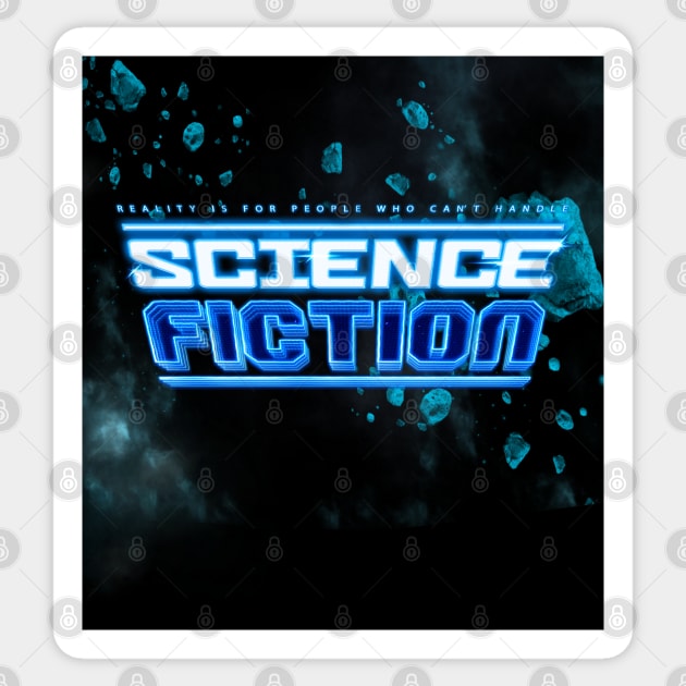SCIENCE FICTION #4 - Science Fiction - Sticker | TeePublic