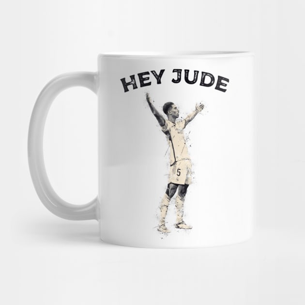 Taza Jude Bellingham Fútbolista, Hey Jude, Bellingham Madrid Merch ...