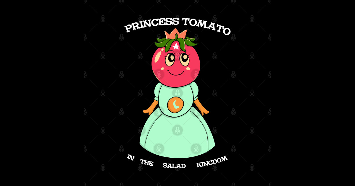 Princess Tomato in the Salad Kingdom - Princess Tomato - T-Shirt ...