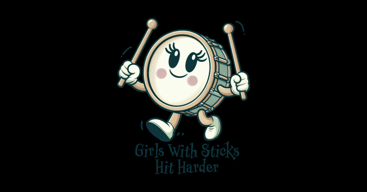 1930s vibe cartoon: Drummer girl, Female drummer - Drummer Girl ...