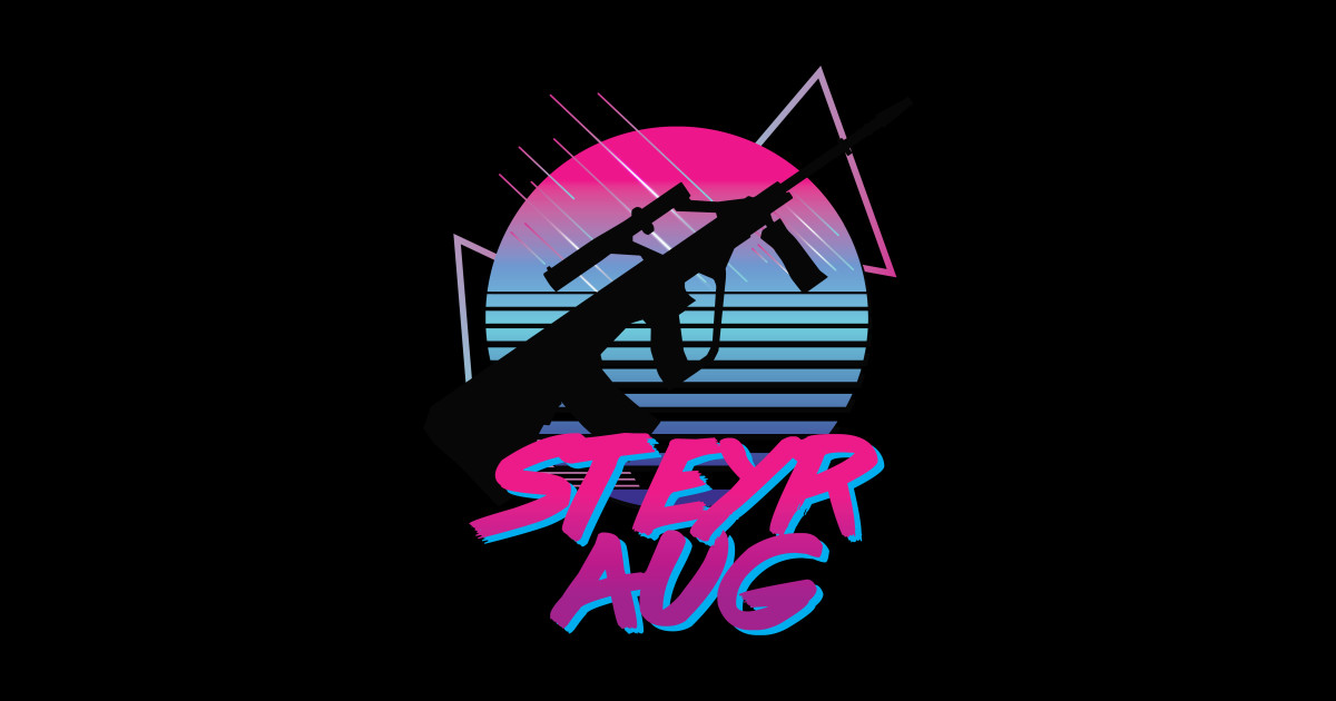 STEYR AUG RETRO - Bullpup - Sticker | TeePublic