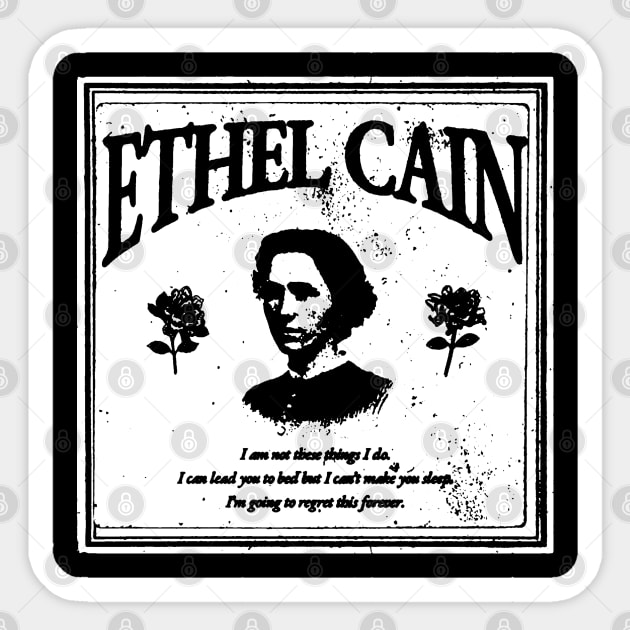 Retro Style Singer 90s - Ethel Cain - Sticker | TeePublic