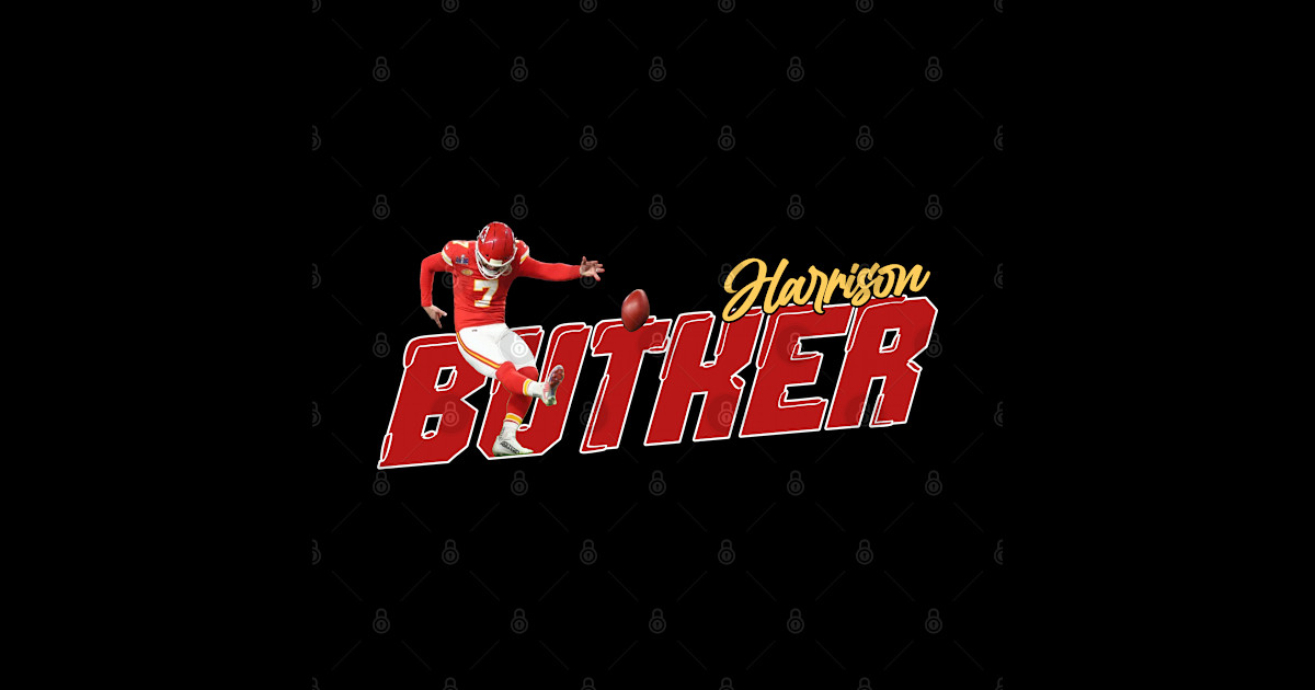 Harrison Butker No 7 - Butker - Sticker | TeePublic