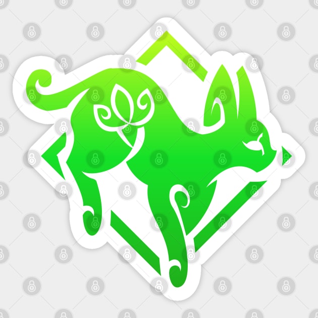 Genshin Impact Collei Emblem - Genshin Impact - Sticker | TeePublic