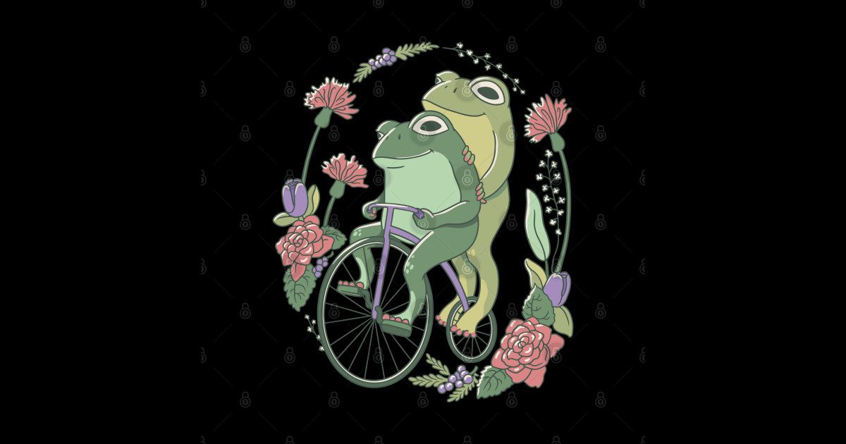 COTTAGECORE FROGS - Cottagecore - Posters and Art Prints | TeePublic
