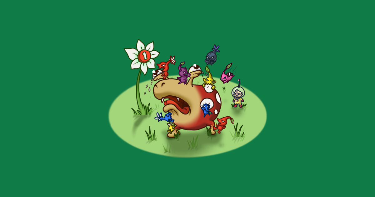 Pikmin Attack! - Pikmin - T-Shirt | TeePublic