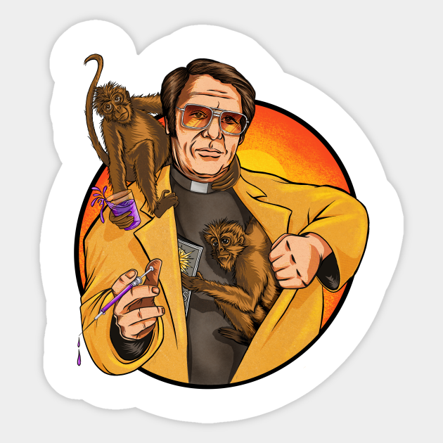 Jim Jones and Spider Monkeys - Jim Jones - Sticker | TeePublic