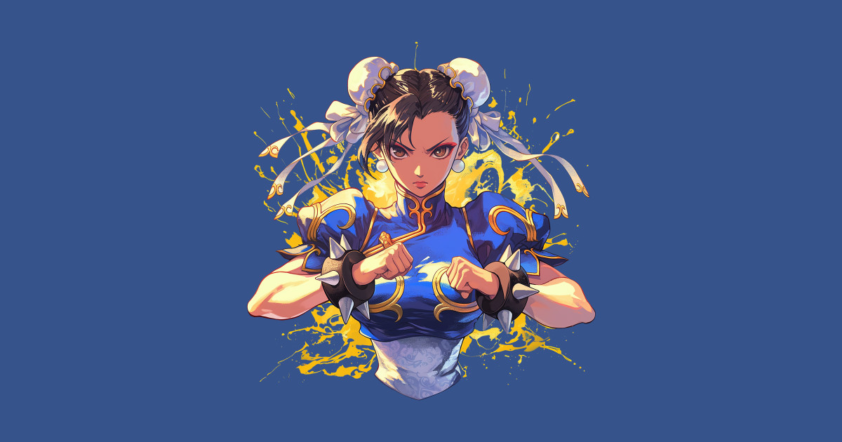 chun li - Chun Li - T-Shirt | TeePublic