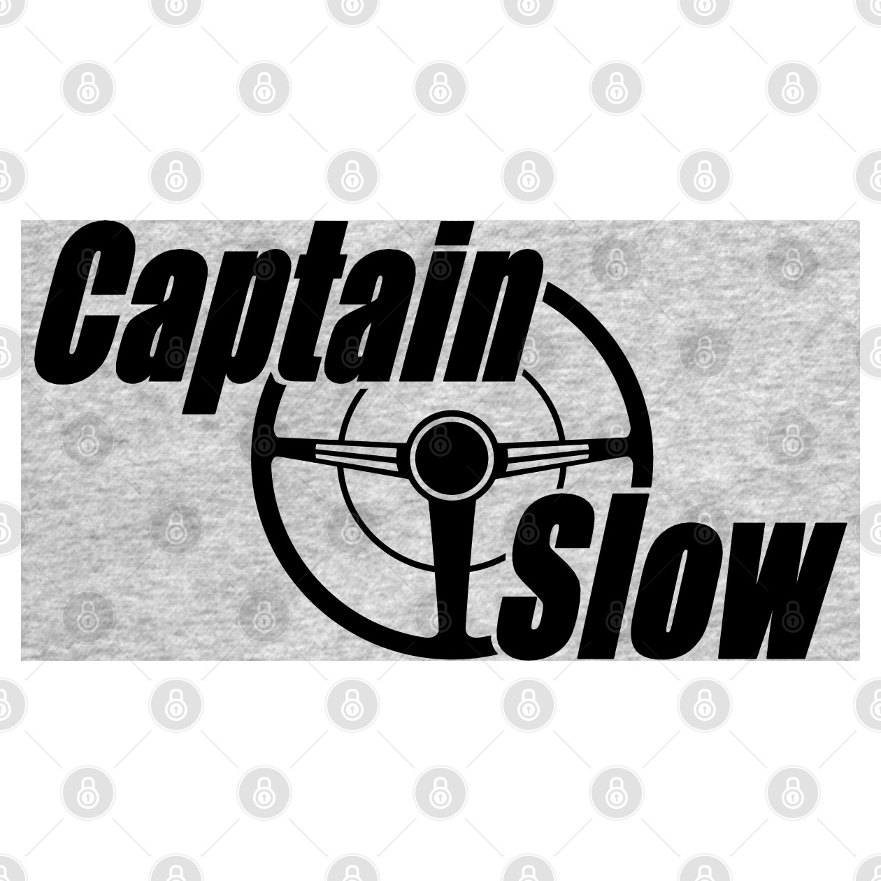 Captain Slow Classic logo - Captain Slow - T-Shirt | TeePublic