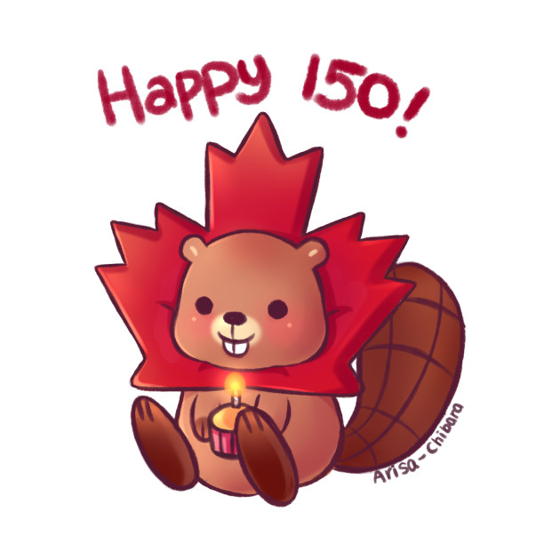Maple Beaver Canada 150 - Canada 150 - T-Shirt | TeePublic