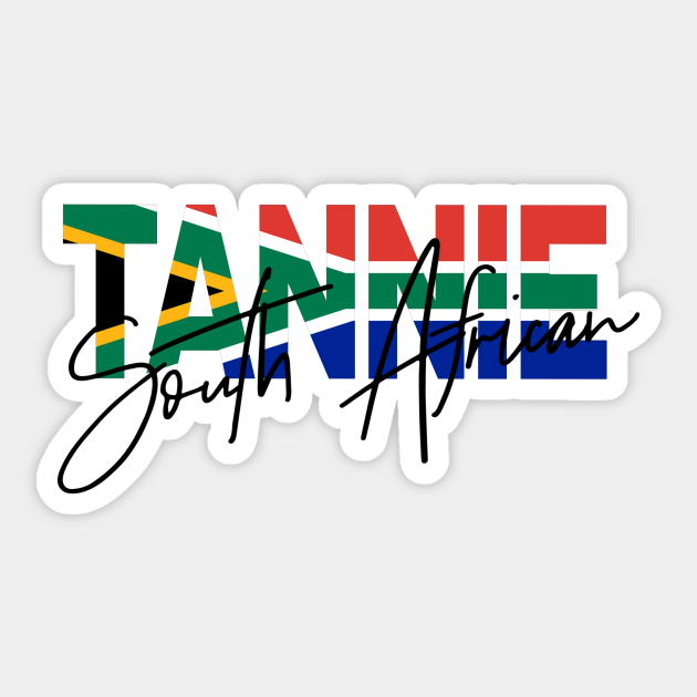 Tannie South African - South African - Sticker | TeePublic