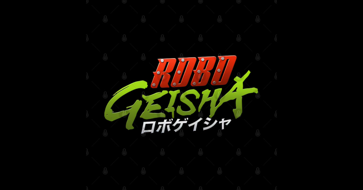 Robo Geisha Logo - Japanese Movies - Sticker | TeePublic