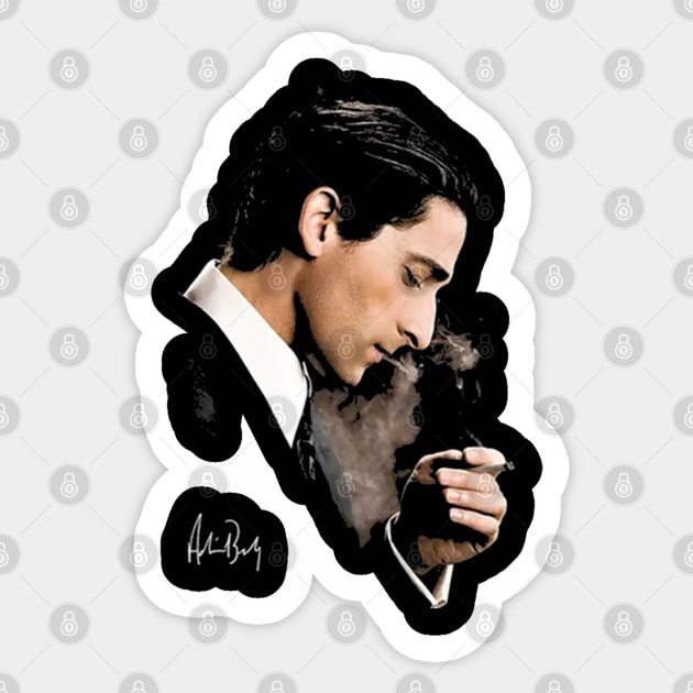 Adrien Brody Signature - Adrien Brody - Sticker | TeePublic