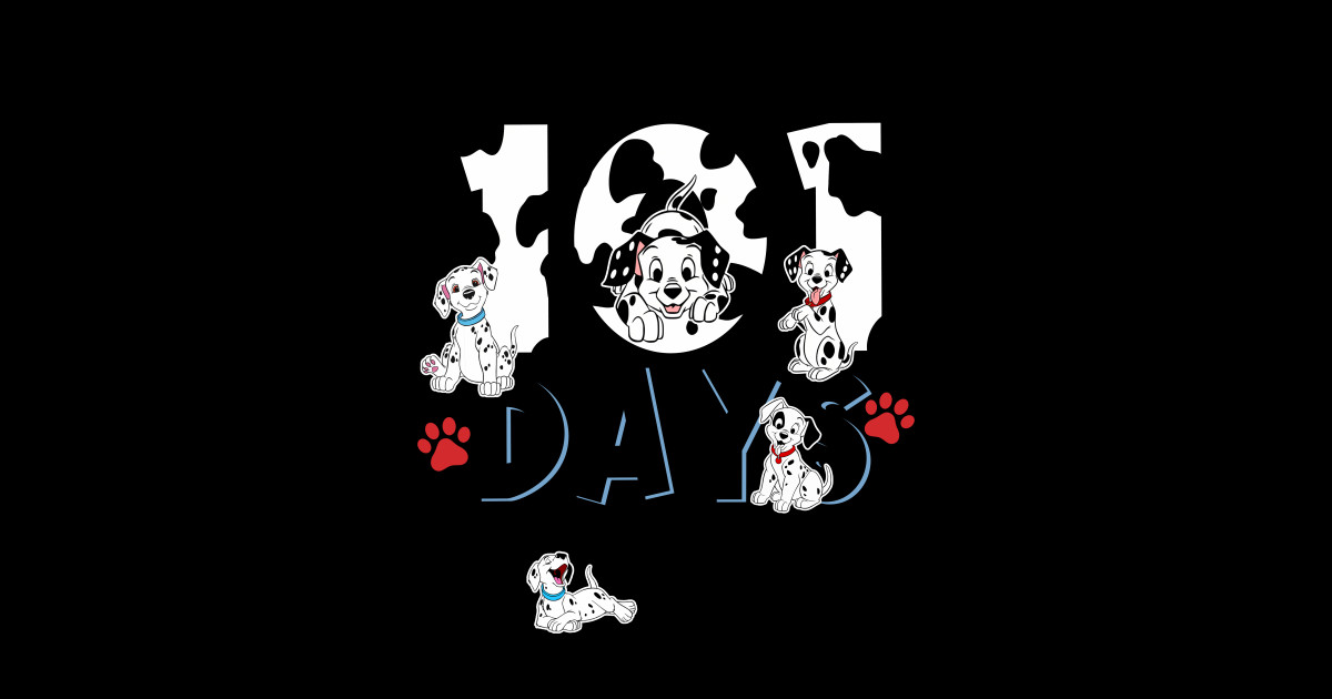 100 Days Of School Dalmatian Dog Boy Kid 100th Day Of School - School ...