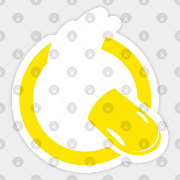 Duck Logo - Moule - Sticker | TeePublic