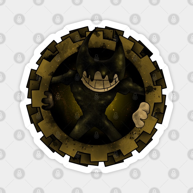 BATIM BATDR Bendy ink demon art - Bendy - Magnet | TeePublic