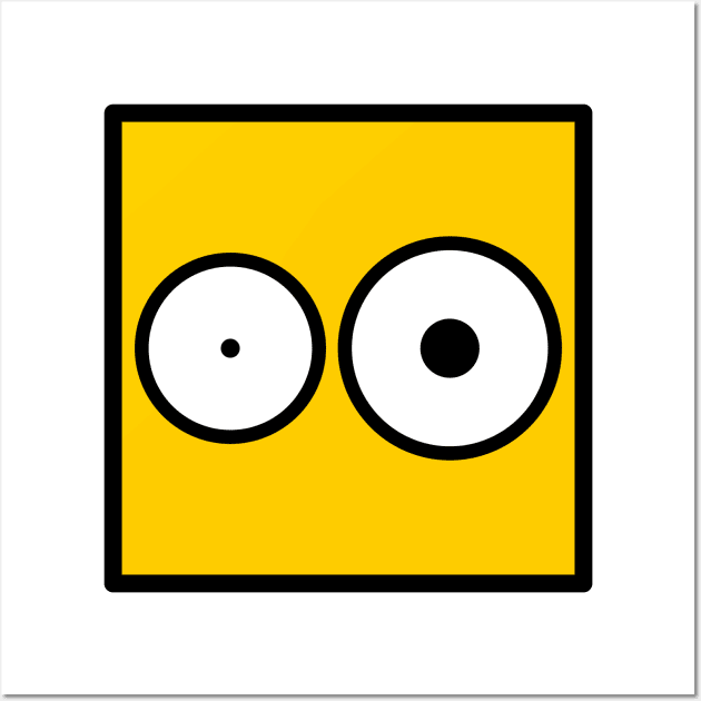Kubi - the square emoticons - Doh, the surprised face - Emoji - Posters ...