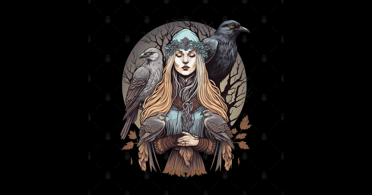 Freya's Crows - Freya - Posters and Art Prints | TeePublic