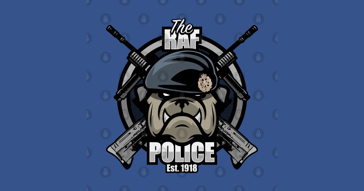 RAF Police (Front & Back Logo) - Royal Air Force Police - T-Shirt ...