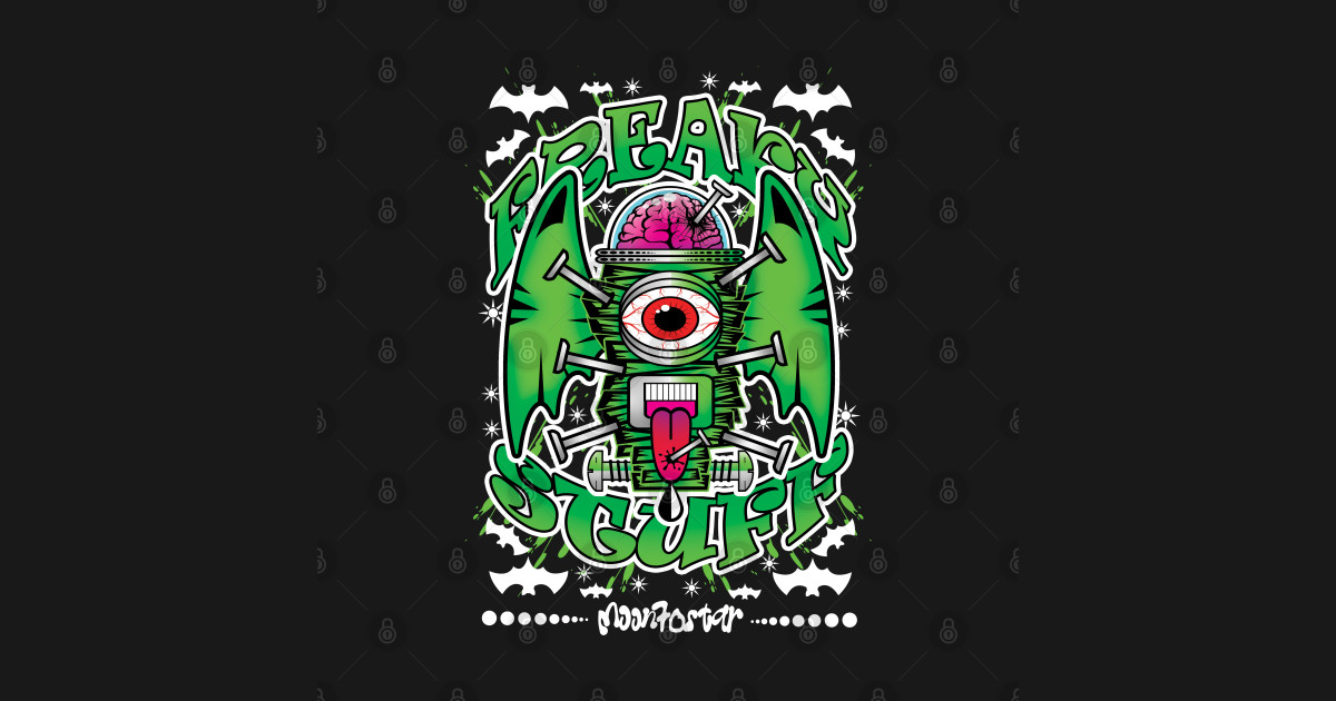 Freaky Stuff with Branding - Urban Street Art - T-Shirt | TeePublic