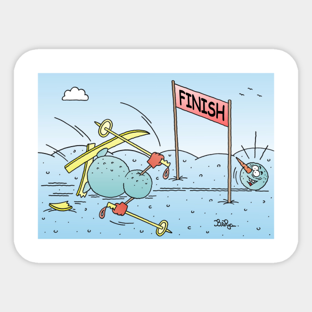 finish - Finish - Sticker | TeePublic