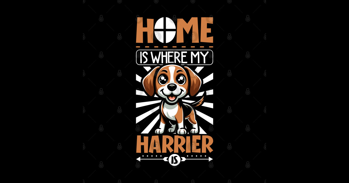 Home is with my Harrier - Harrier - Sticker | TeePublic
