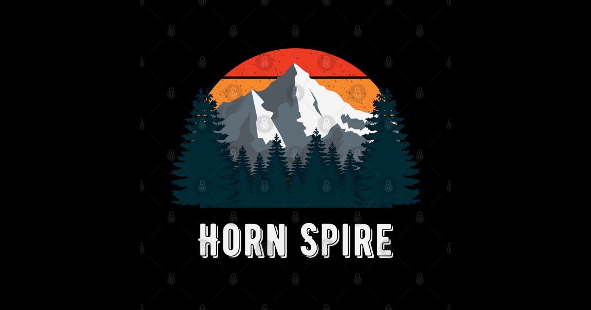 Horn Spire - Horn Spire - Sticker | TeePublic