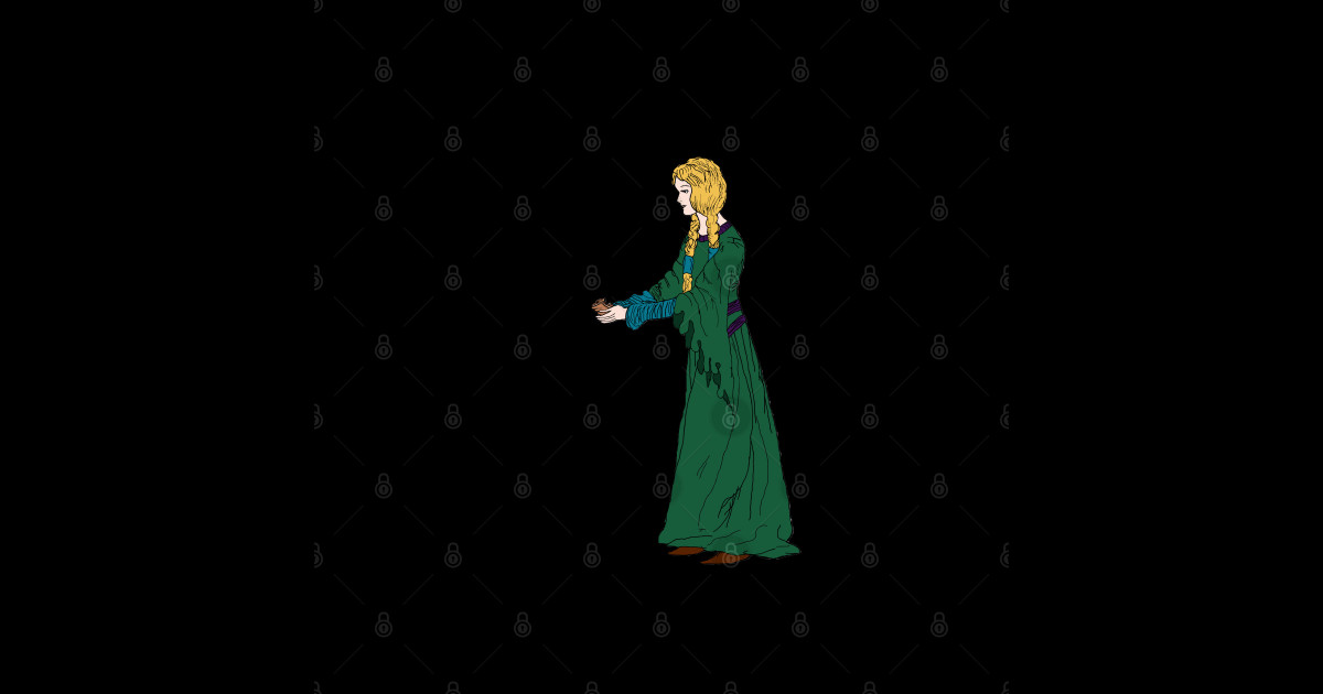 Ellen-a-dale from Robin Hood - Alan A Dale - Pin | TeePublic