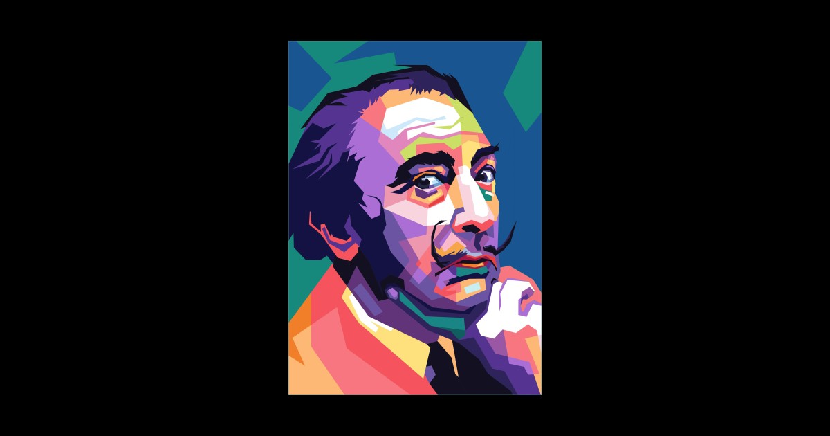salvador dali - Salvador Dali - Sticker | TeePublic
