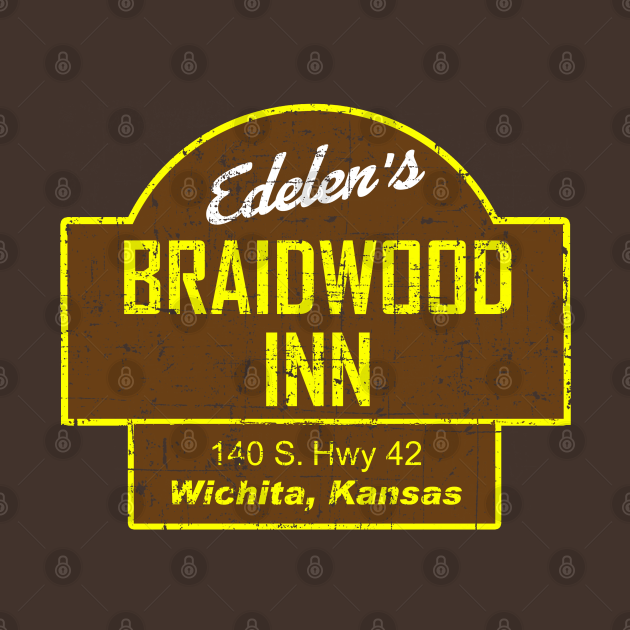 Braidwood Inn, distressed - Planes Trains And Automobiles - T-Shirt ...