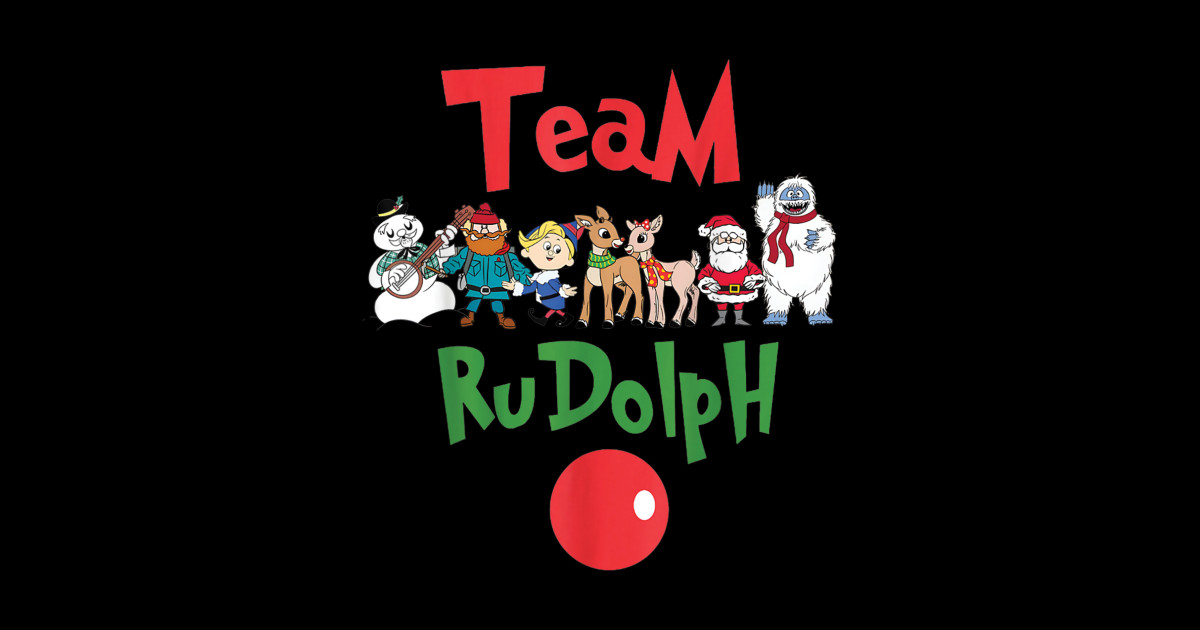 Team Rudolph The Red Nosed Reindeer Costume Decoration Xmas - Christmas ...
