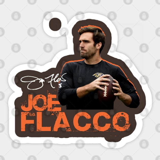Joe Football Player Flacco Elite - Joe Flacco - Sticker | TeePublic