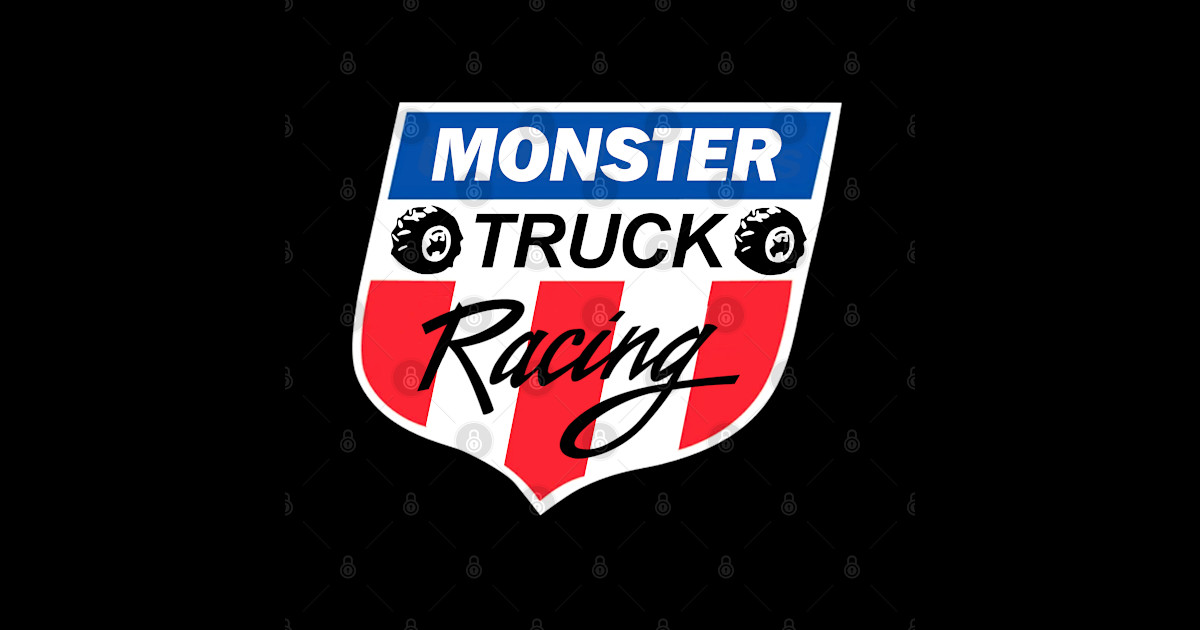 Racing of Truck - Truck - Sticker | TeePublic