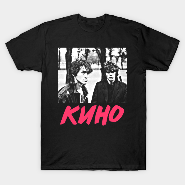 KINO / Кино́ Soviet 80s Band - Kino - T-Shirt | TeePublic