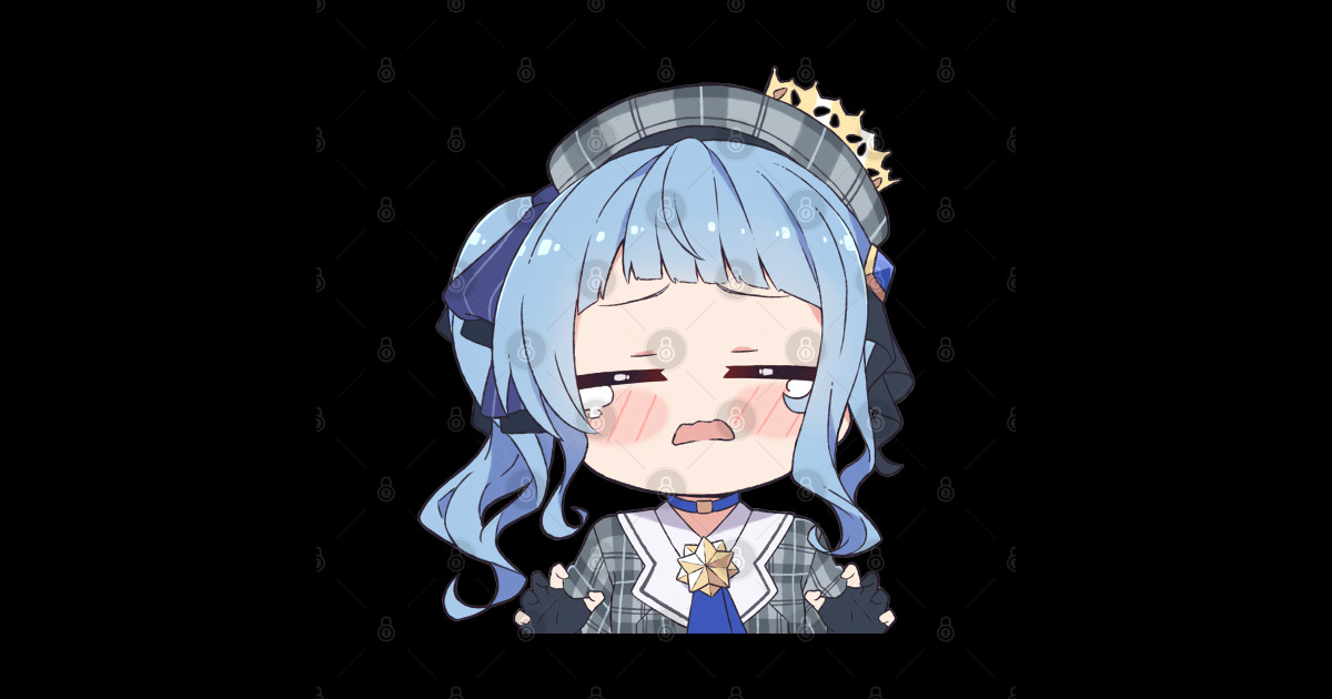 Hoshimachi Suisei Hololive - Hoshimachi Suisei - Sticker | TeePublic