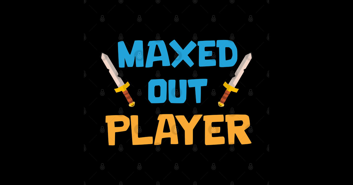 Maxed out Player - Coc - Sticker | TeePublic