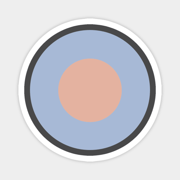 Modern Low-Visibility Roundel - Roundel - Magnet | TeePublic