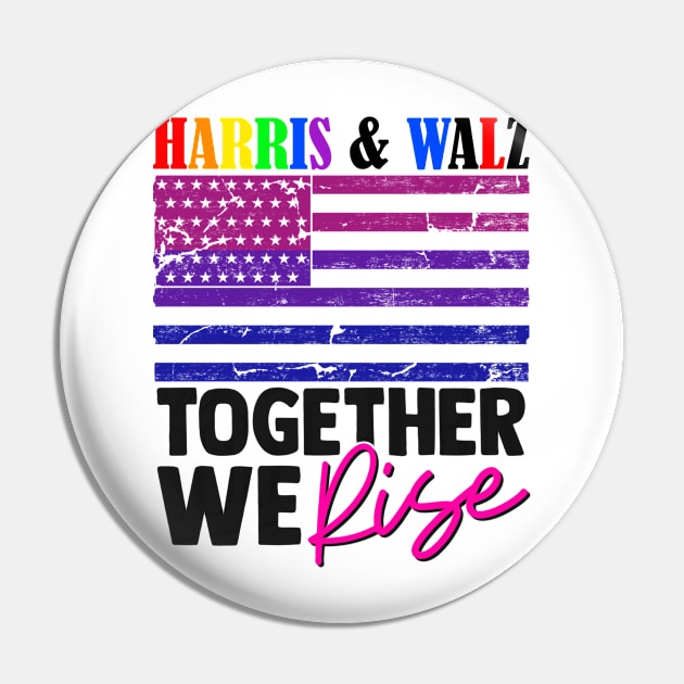 Kamala Harris Tim Walz 2024 Peace LGBT Harris Walz Waltz - Harris Walz ...