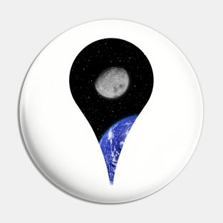 Google Earth Pins and Buttons for Sale | TeePublic
