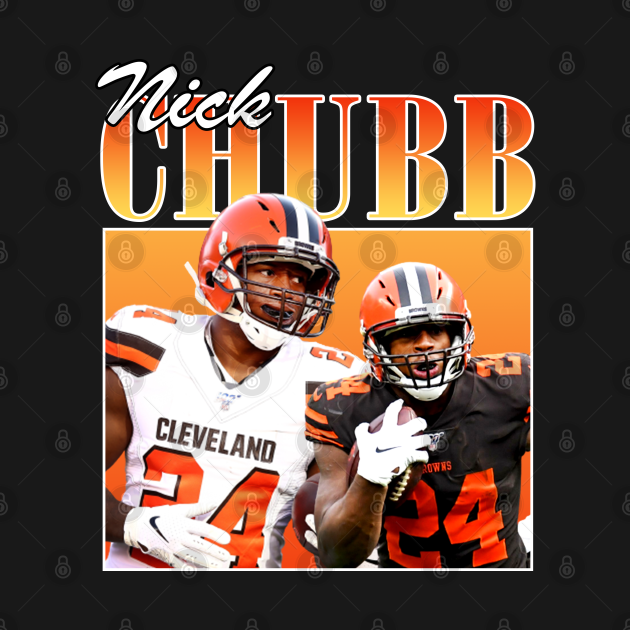 Nick Chubb Vintage - Nick Chubb - T-Shirt | TeePublic