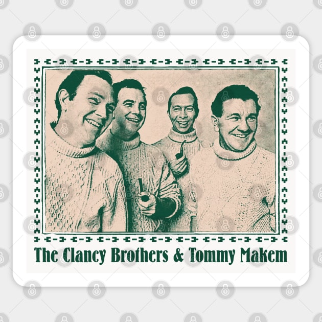 The Clancy Brothers & Tommy Makem - The Clancy Brothers - Sticker ...